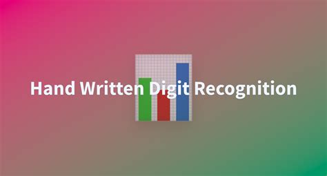 Hand Written Digit Recognition A Hugging Face Space By Kodamkarthik281
