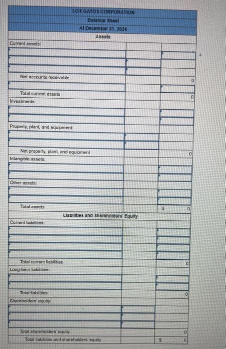 Solved Exercise 3 7 Algo Balance Sheet Preparation Errors