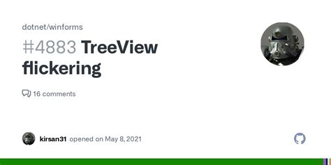 Treeview Flickering · Issue 4883 · Dotnetwinforms · Github