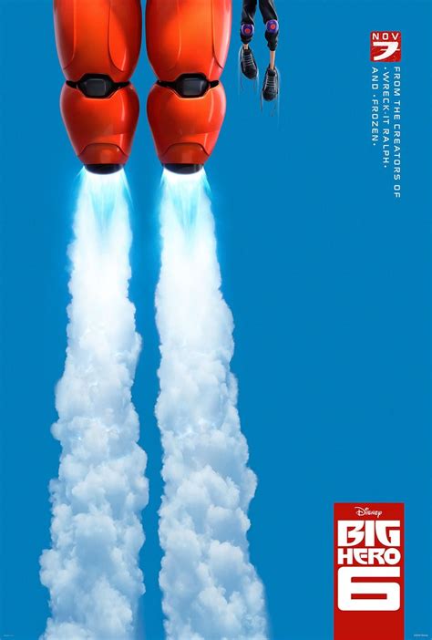 Disneys Big Hero 6 Character Posters Introduce The Superhero Team