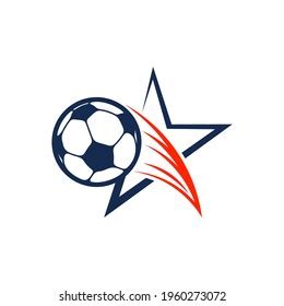 Football Team Logo With Star