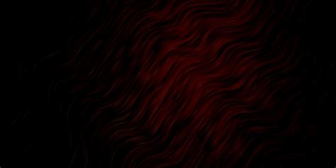 Dark Red Vector Background With Bent Lines Illustration In Abstract Style With Gradient Curved