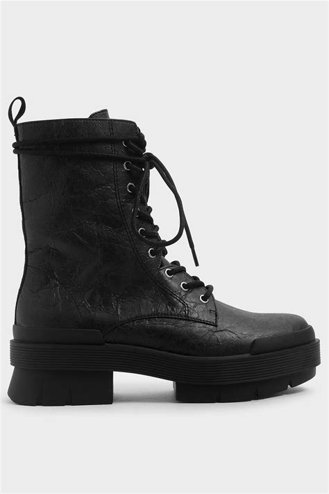 Lace Up Combat Boots Shopperboard