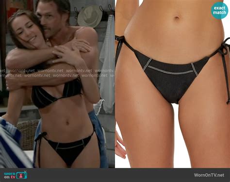Wornontv Josslyns Black Bikini On General Hospital Eden Mccoy