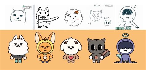 [잡담] 투바투 캐릭터 초반기획 완성형 보니까ㅋㅋㅋㅋ 개웃겨ㅋㅋㅋ 인스티즈 Instiz 연예 카테고리