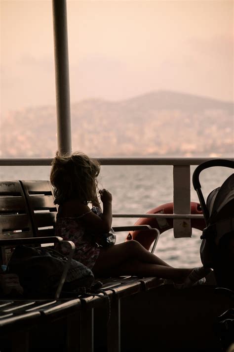 Girl Sitting Boat Photos Download The Best Free Girl Sitting Boat