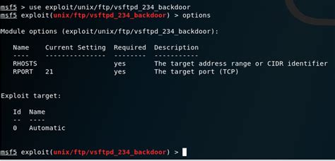 ftp backdoor command execution in this story we ll use metasploit to
