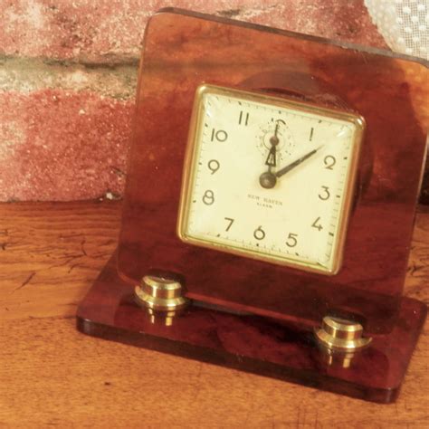 Mid Century Style Clock New Etsy