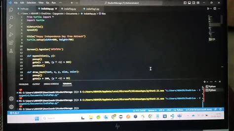 Video Abinash Ahir On Linkedin India Python Turtle