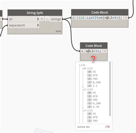 Get Last Item How Designscript Dynamo
