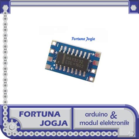 Modul Rs232 To Ttl Max3232 Converter Adapter Rs232 To Serial Uart Lazada Indonesia