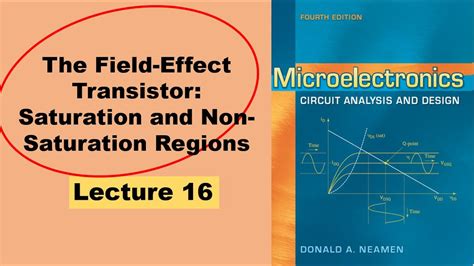 Intro To Microelectronics Circuit Analysis And Design Lecture 16 Arabic Youtube