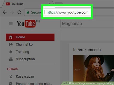 How To Change YouTube Language Setting Steps With Pictures