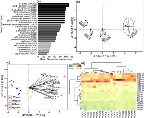 Determination Of The Most Discriminating Volatiles And Their Download Scientific Diagram