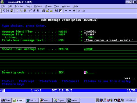 Message Files And How To Use Them Mc Press Online