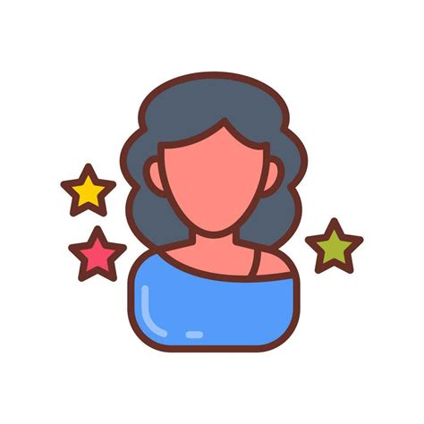 Celebrity Icon In Vector Illustration 33206746 Vector Art At Vecteezy