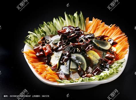 老醋皮蛋 中国菜系 食品餐饮 摄影素材 汇图网www huitu