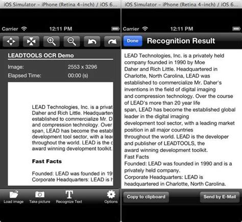 Multi Platform Ocr With Leadtools 18 Codeproject