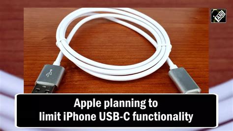 Apple Planning To Limit Iphone Usb C Functionality