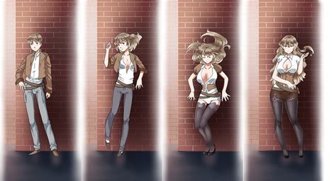 Tg Transformation Sequence A Man With A Black Hat By Miss Mako Dubbed Rgendertransformation