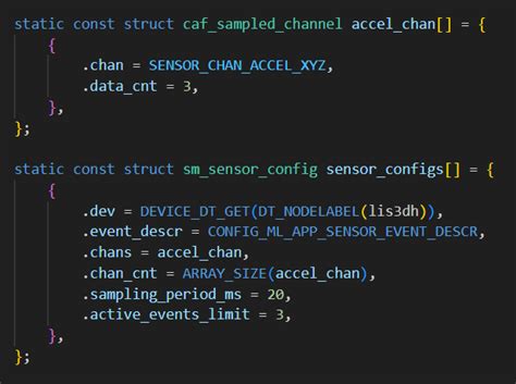 Adding Lis3dh Sensor To Nrf5340dk Machine Learning Nordic Qanda Nordic Devzone Nordic Devzone