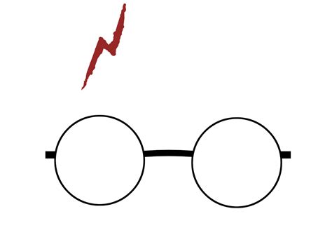 How To Draw Harry Potter Scar And Glasses