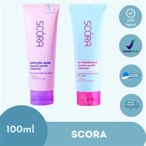 Jual [ready] Scora Facial Wash Scora 1 Salicylic Acid Gentle Low Ph