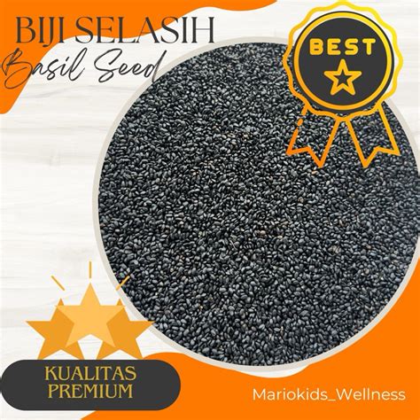 Jual Biji Selasih Basil Seed Shopee Indonesia