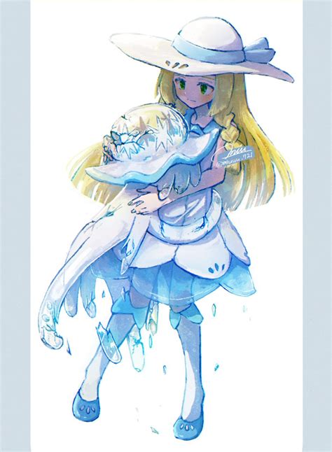 Lillie And Nihilego Pokemon And More Drawn By Miu Miuuu Danbooru