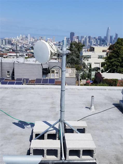 Another Satisfied Webpass Customer Installed With A Siklunetworks 1200 Fx Odu Mm Wave Radio