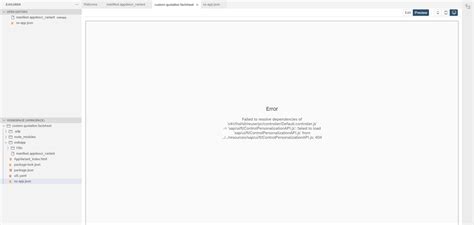 Error Failed To Resolve Dependencies While Runnin Sap Community