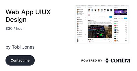 Web App Uiux Design By Tobi Jones