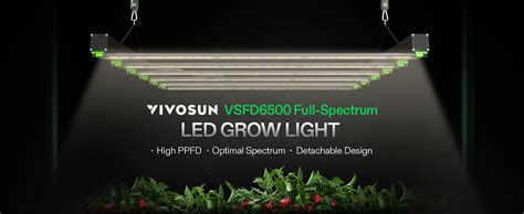 Vivosun Patented Design Vsfd6500 Led Grow Light 650w