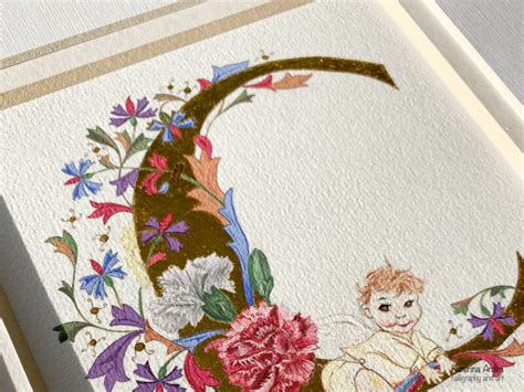 Illuminated Capitals Kat Arden Art