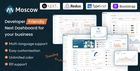 Pixelstrap Moscow React Nextjs Admin And Dashboard Template
