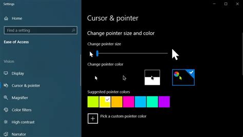Windows V Adds A New Setting To Customize Mouse Pointer