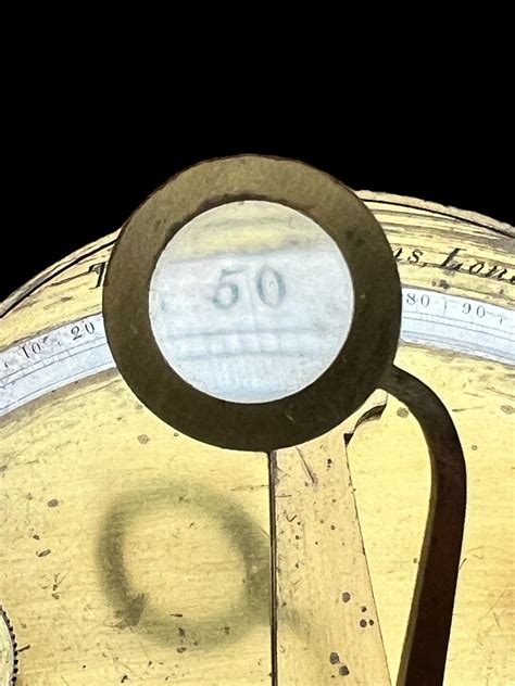 Antique Sextant Pocket Model From Throughton And Simms In The Original