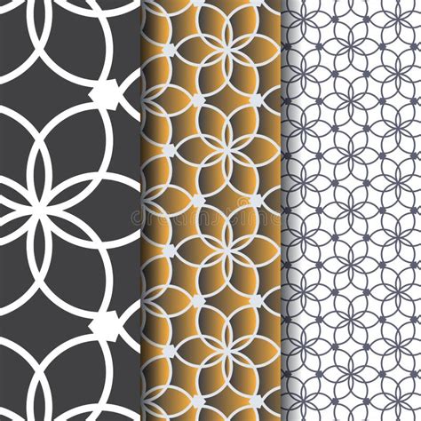 Abstract Linear Flower Or Flower With Leaves Pattern Monochrome