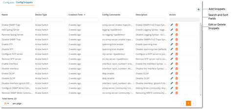 Aruba Switch Configuration