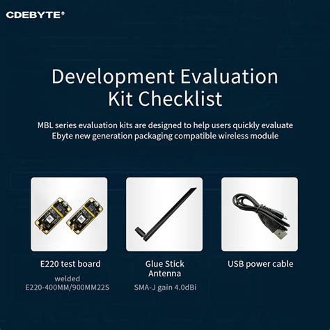 llcc68 lora module testing board cdebyte e220 900mbl 02 usb interface
