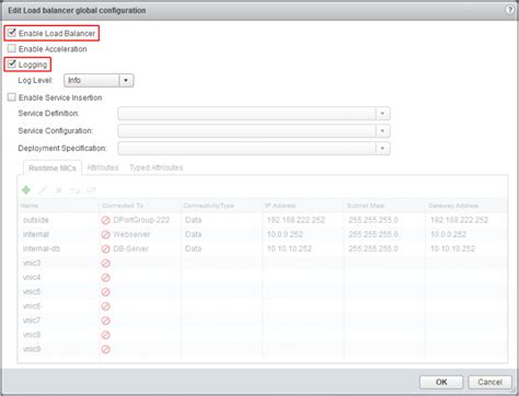 configure basic edge load balancing in vmware nsx