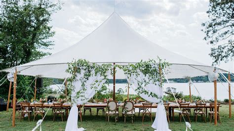 44 Sailcloth Tent Daley Rental