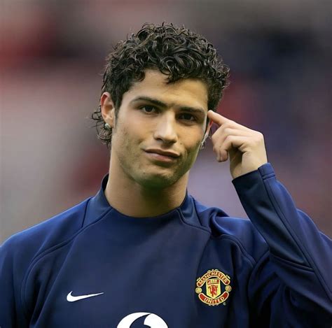 Young Ronny Cristiano Ronaldo Foto Fotos De Futebol Fotografia De