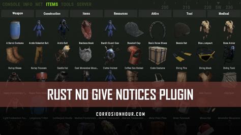 Rust No Give Notices Plugin How To Install Configure And Use
