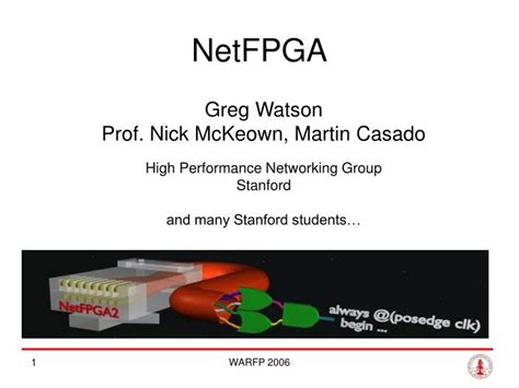 Ppt Netfpga Powerpoint Presentation Free Download Id5772158