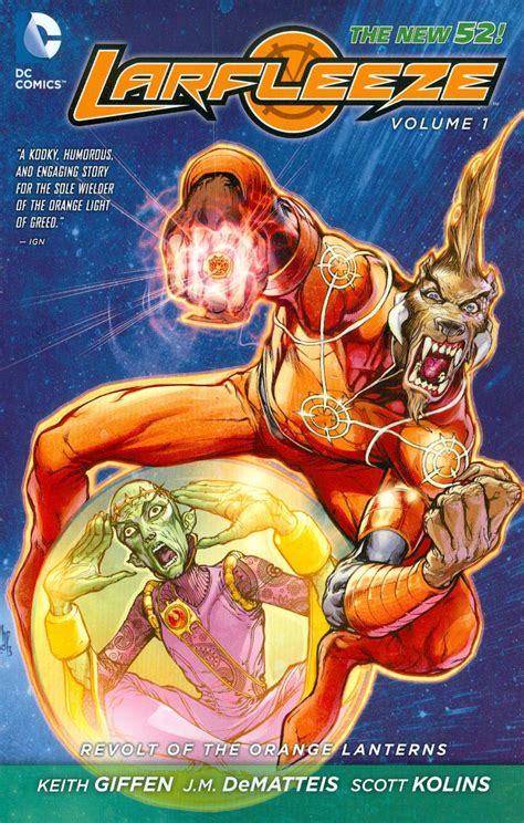 Larfleeze New 52 Vol 1 Revolt Of The Orange Lanterns Tp Midtown Comics