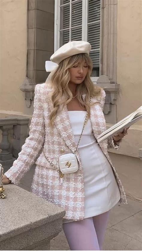 🦢🥐🍰🍓 Preppy Style High Tea Outfit Feminine Fall Outfits