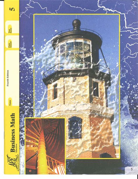 Business Math Book 5 From Accelerated Christian Education