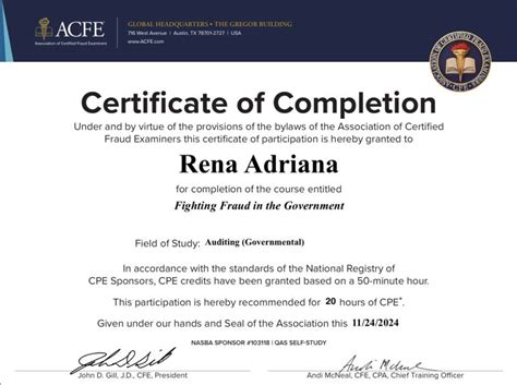 Rena Adriana M Sc Cfe On Linkedin Fraudprevention Cfe Ethicalstandards Fraudawareness…