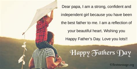 Fathers Day Messages From Daughter Dad Quotes Wishes